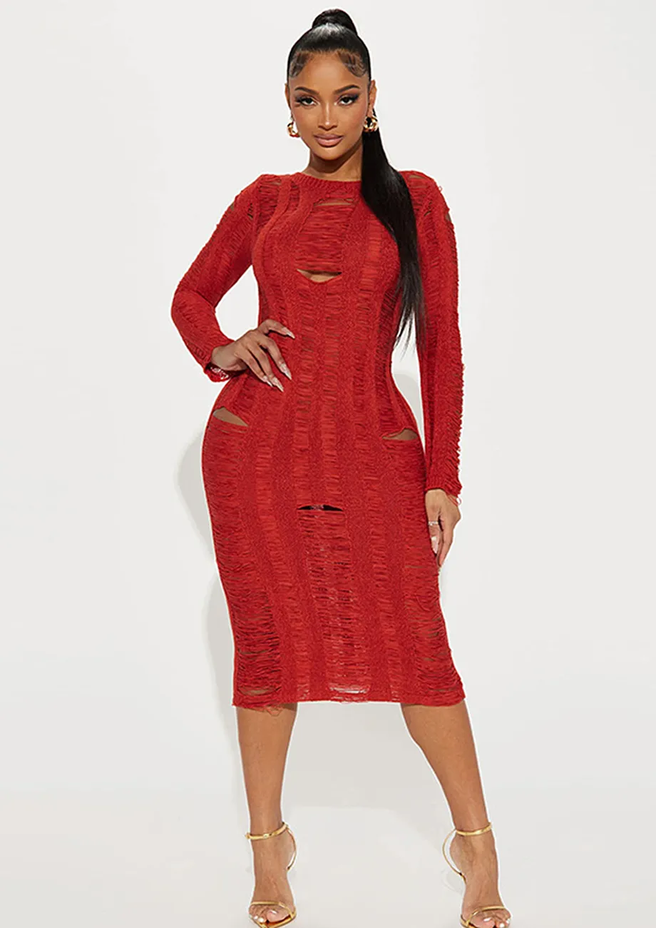 ripped red dress | Dresses Images 2025
