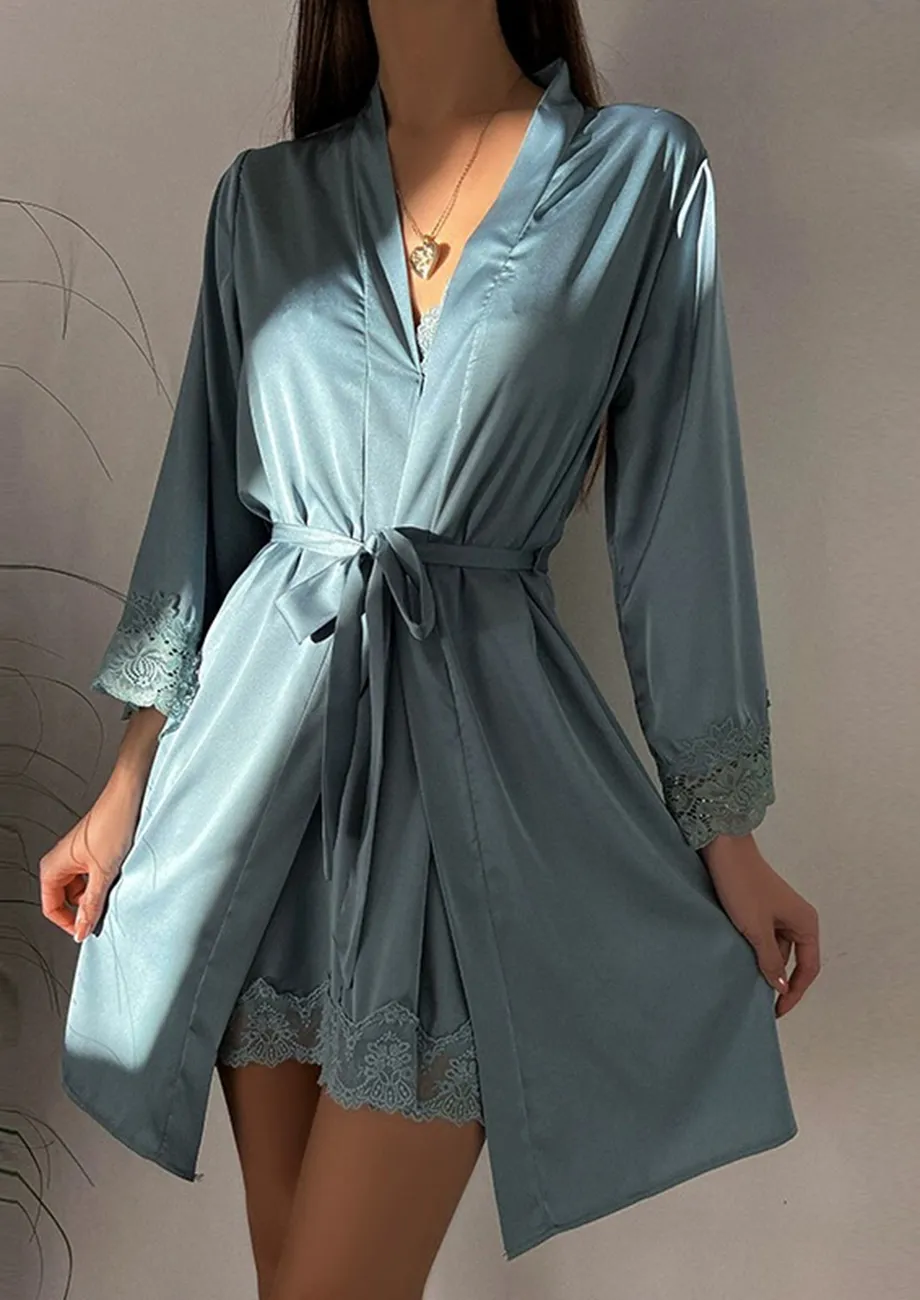 Buy Lace-trimmed Nightdress & Night Robe for Women Online in India